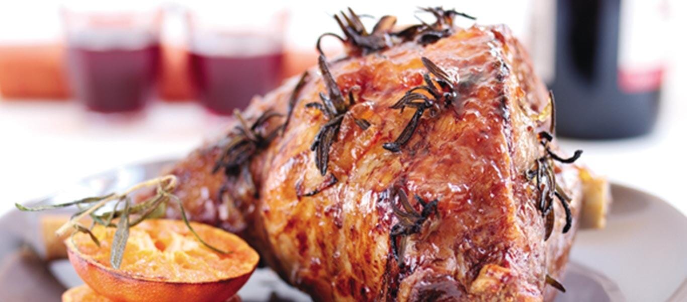 Roast Lamb with Rosemary and Orange - TOUT'S